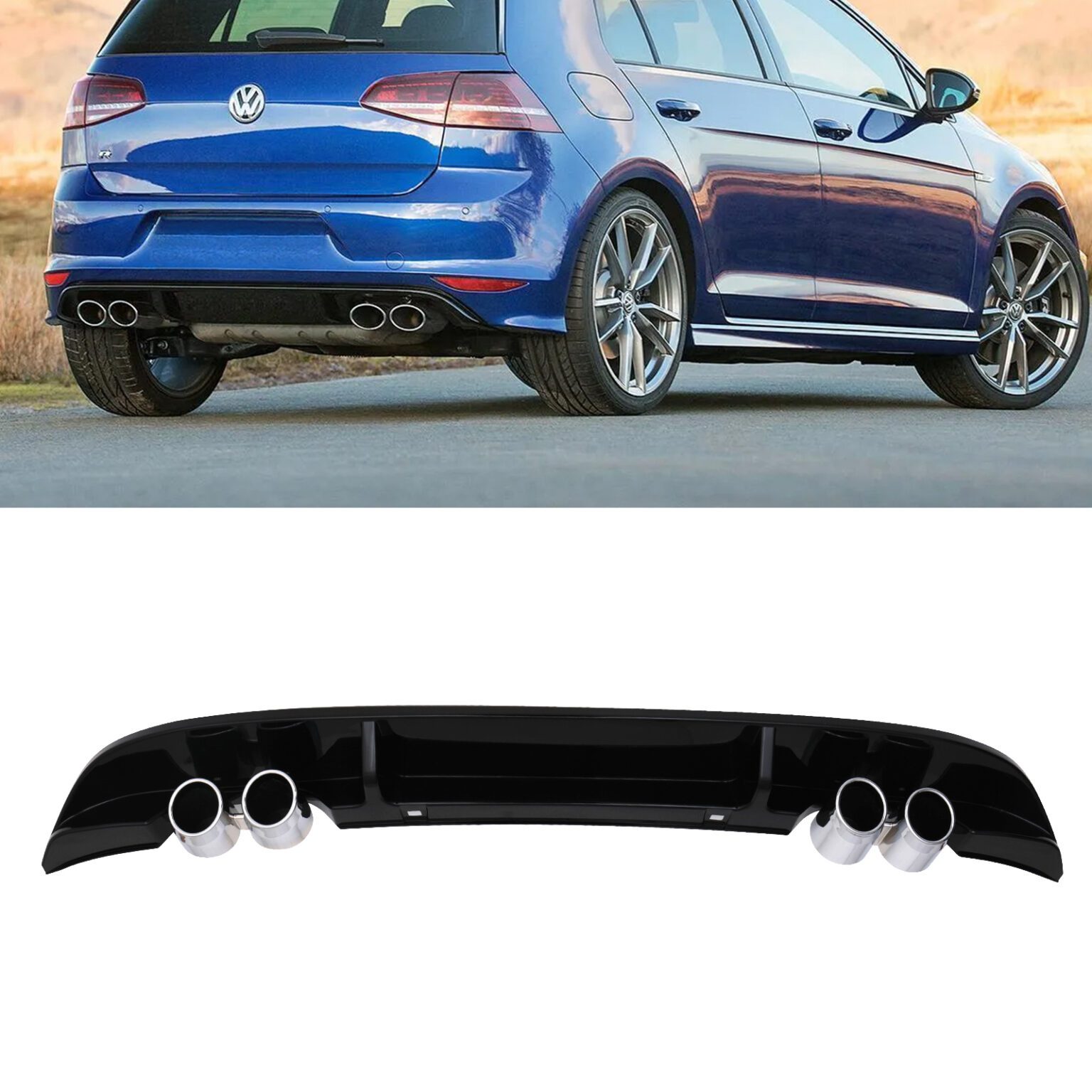 DPF Delete Downpipe and Decat - VW Golf MK7 1.6 / 2.0 TDI CR 13-20 ...