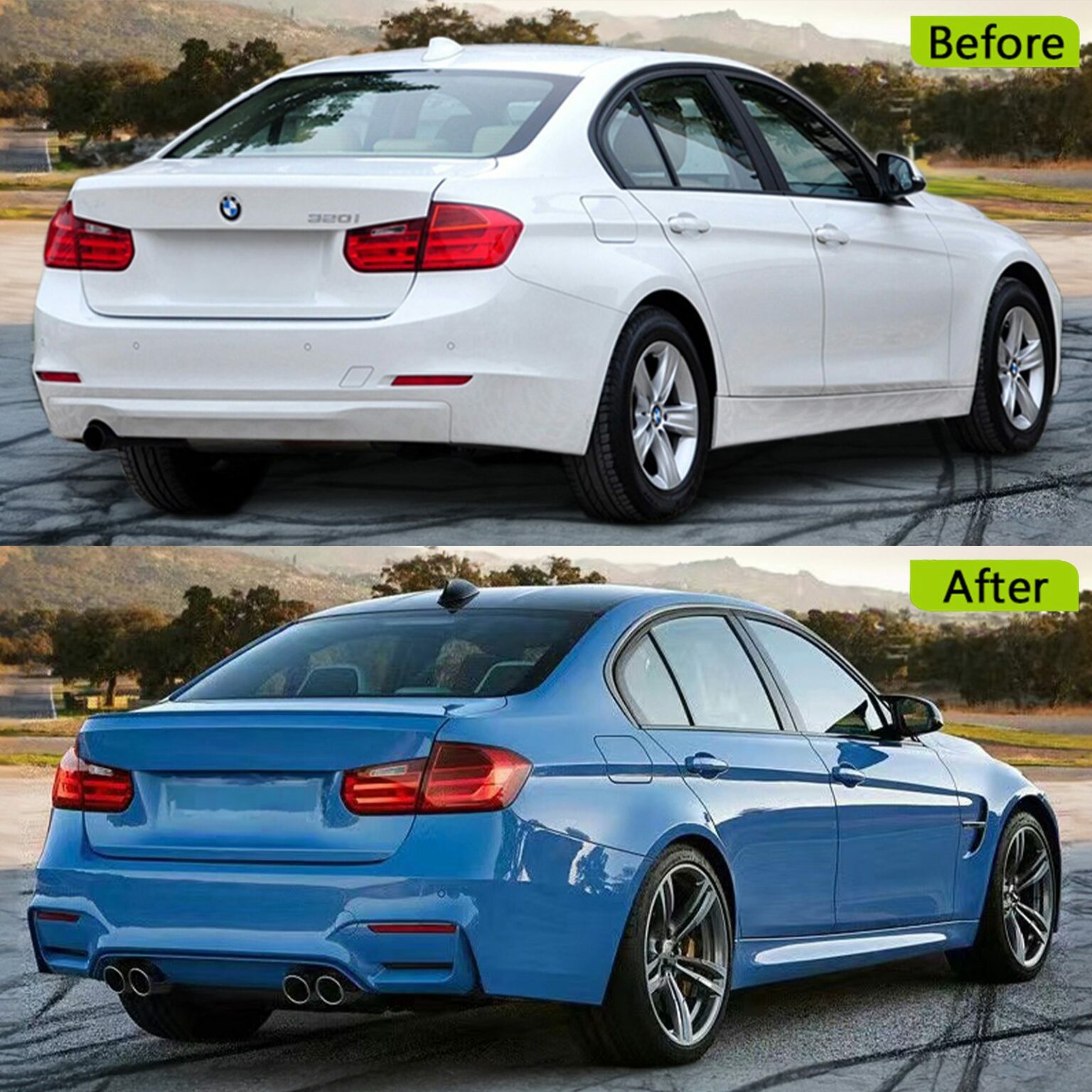 M3 Style Body Kit - BMW 3 Series F30 12-19 – Gravity Performance