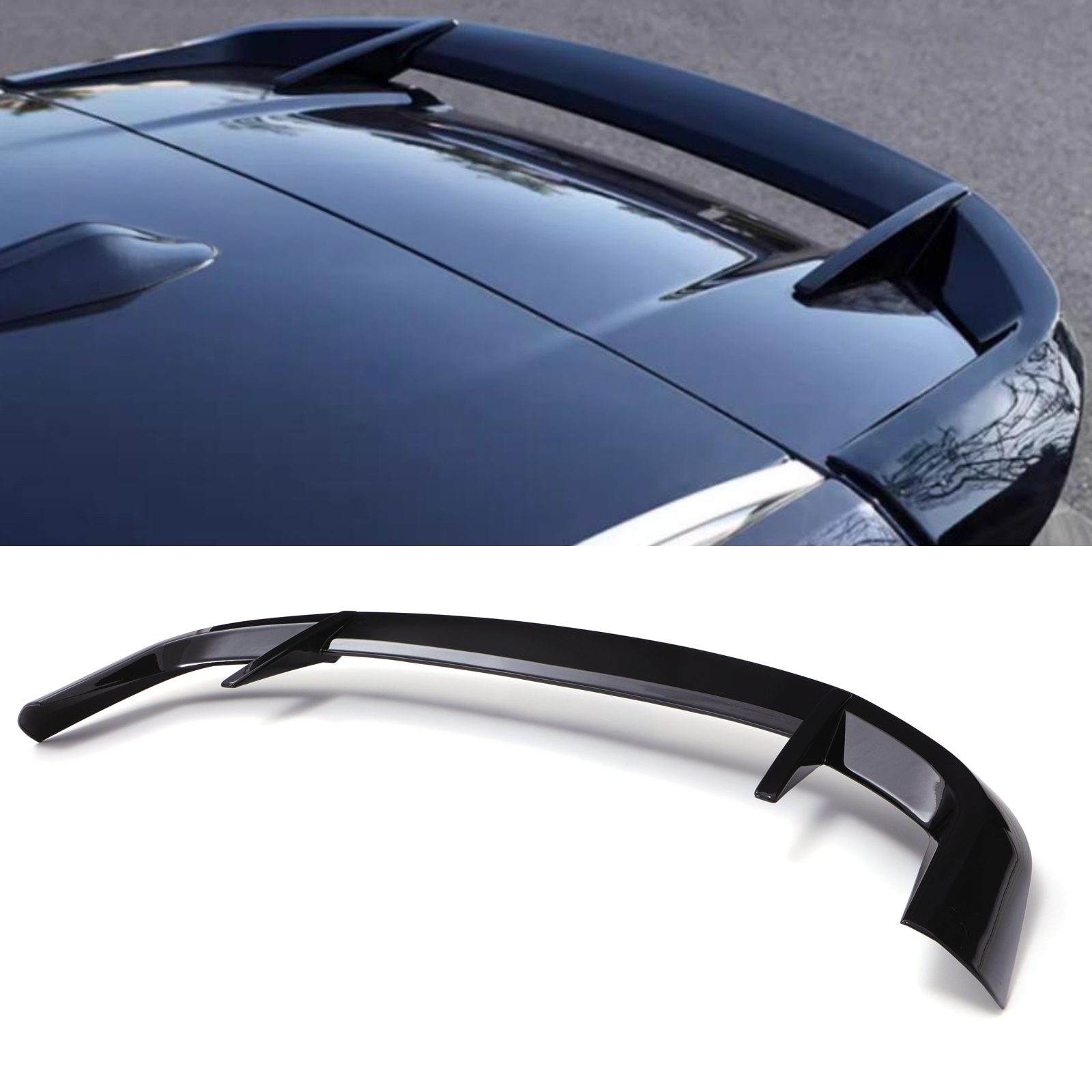 M Performance Style Rear Roof Spoiler Gloss Black – BMW X1 U11 2023 ...
